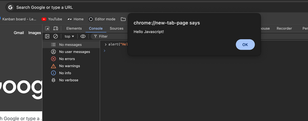 Alerts, prompt and confirm
